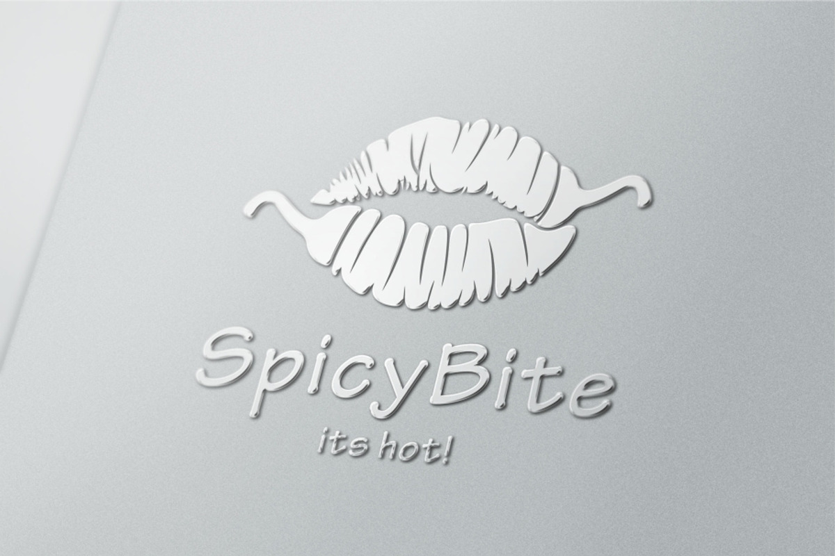 Spicy Bite Logo, a Branding & Logo Template by MotionMount