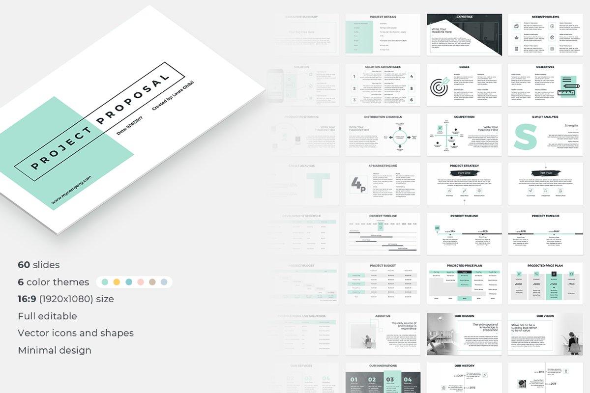3 in 1 Project Proposal Bundle