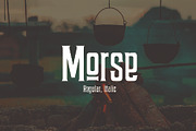 Morse, a Blackletter Font by da_only_aan