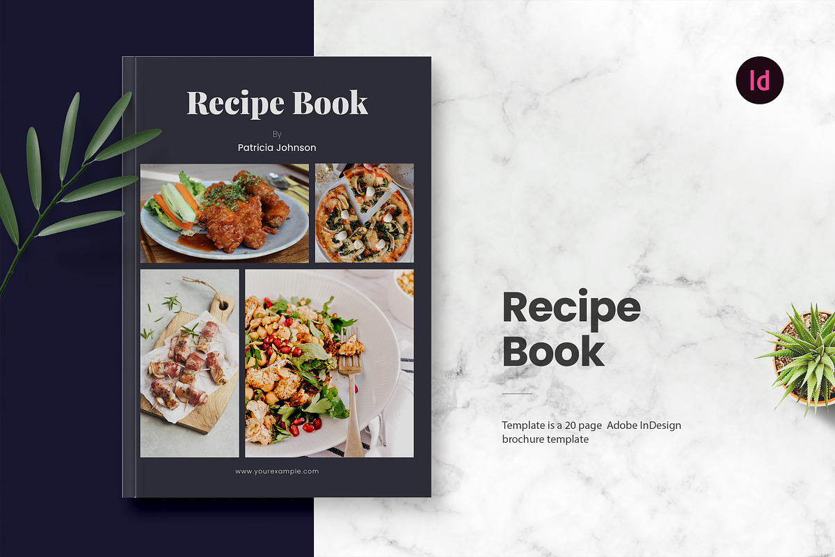 Recipe Book Template, a Templates & Theme by evgenystudio