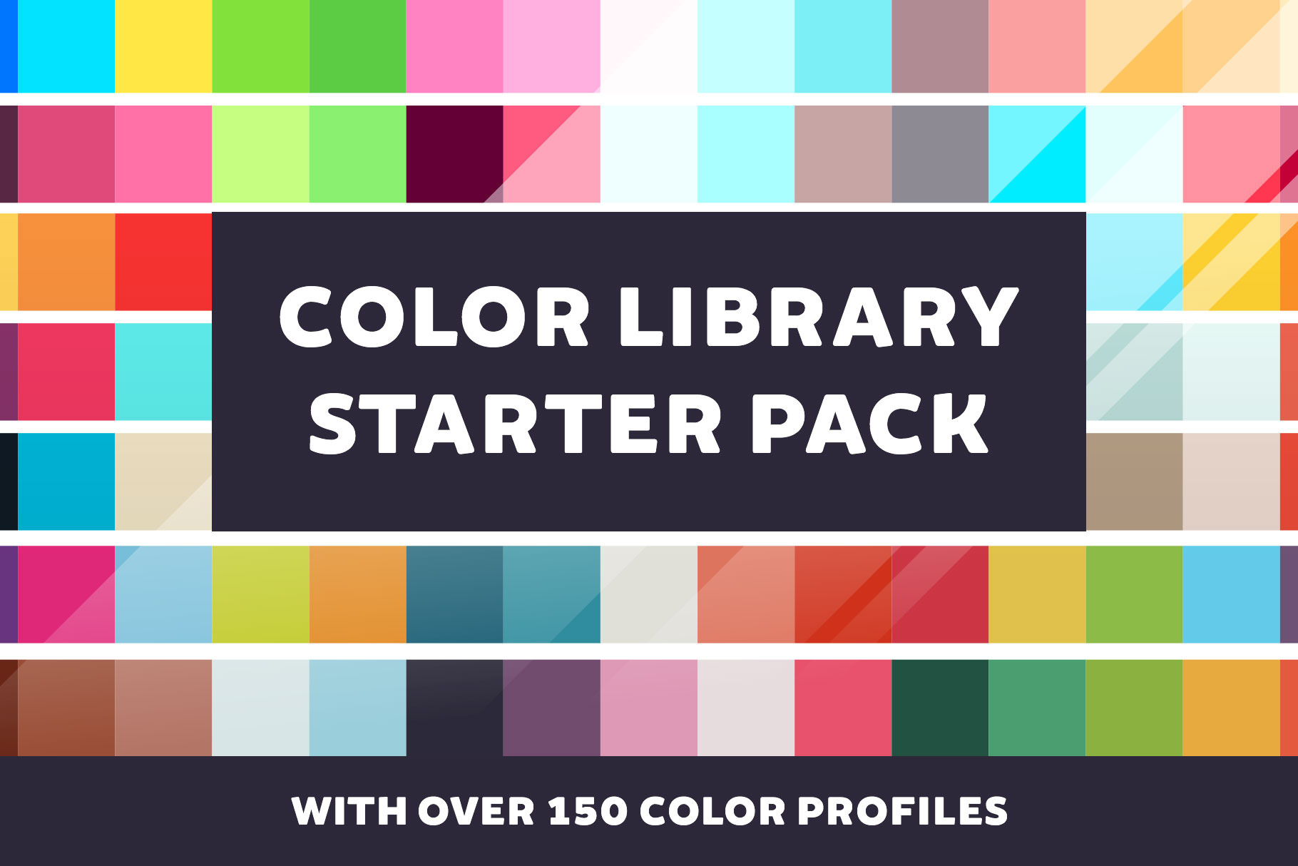 Color Library Starter Pack, a Pattern Graphic by Blue Cyclops Shop ...
