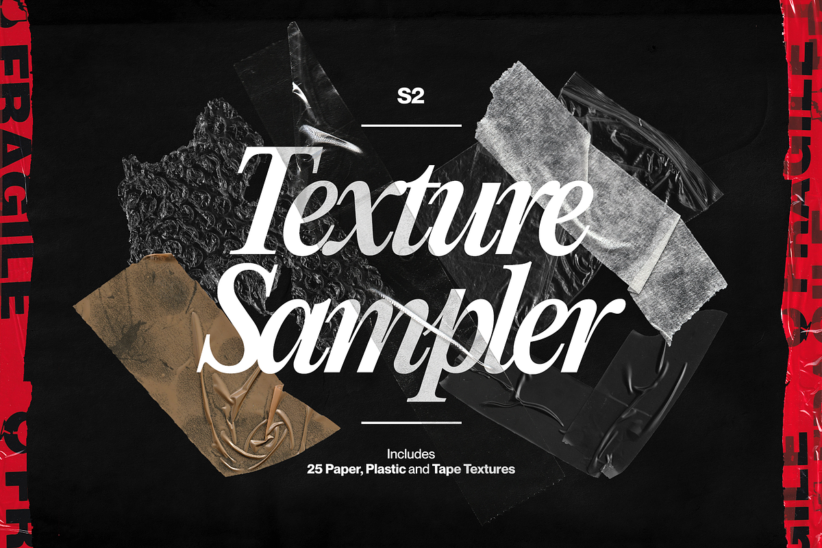 25 Paper, Plastic and Tape Textures, a Texture Graphic by Studio 2am