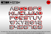 Gtek Broken & Gtek Minimal Psd, a Font by Qbotype Fonts