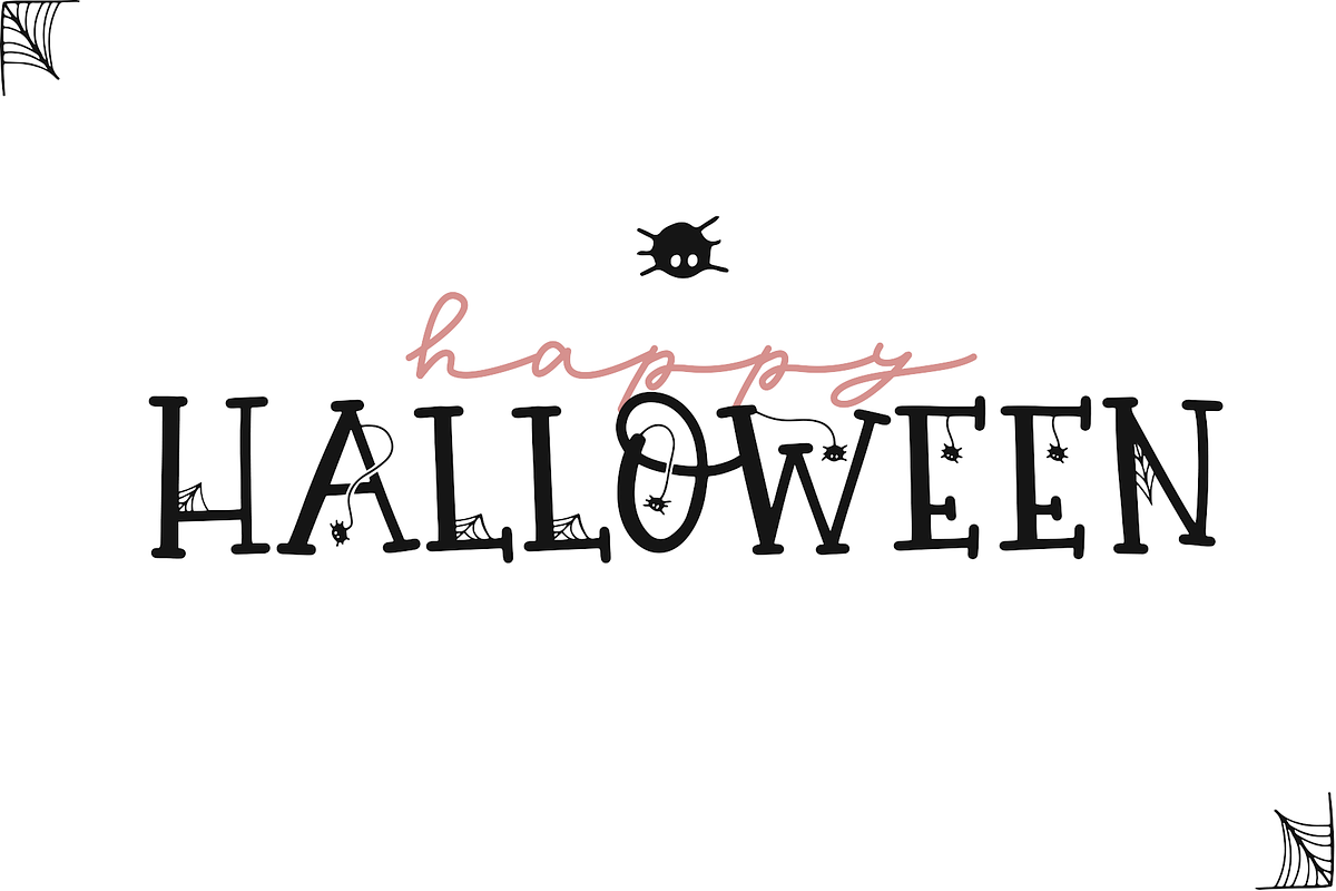Hey Boo - Spooky Halloween Font, a Font by KA Designs