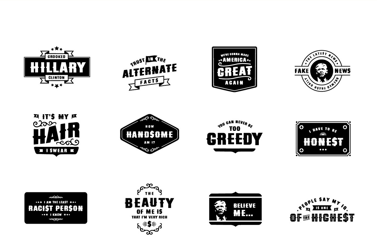 Trump Bold Font, a Sans Serif Font by Dave Ansett