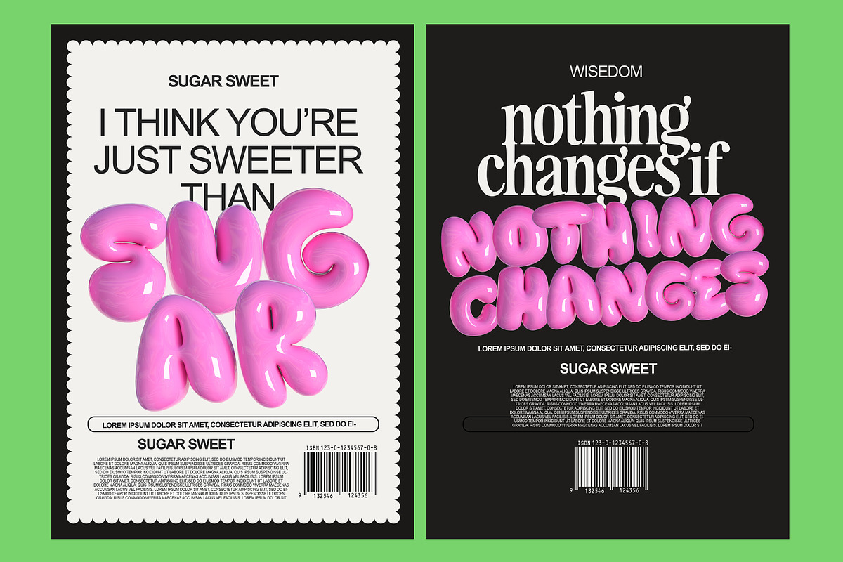 Pink Sugar Letters and SVG Font, a Sans Serif Font by Nicky Laatz