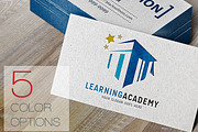 Learning Academy Logo Template, a Branding & Logo Template by salmon.black