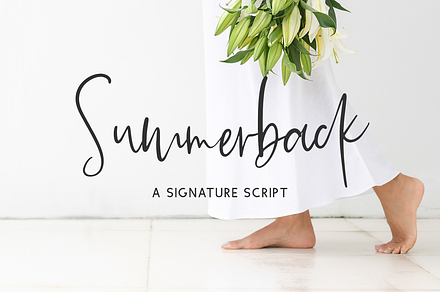 Offshore Script, a Script Font by Beck McCormick