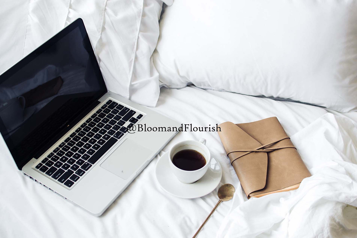 Lifestyle Laptop Styled image, a Graphic by Bloom and Flourish