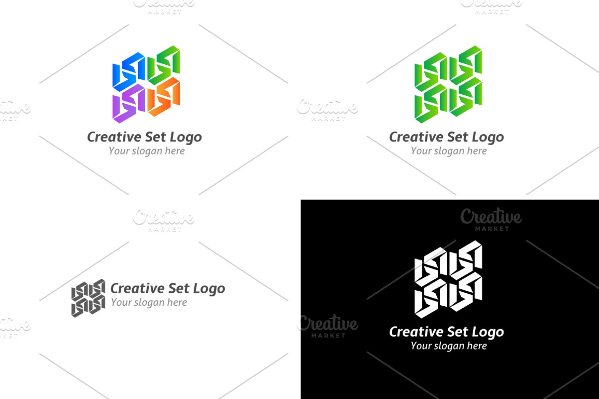 Creative Set Logo, a Branding & Logo Template by BdThemes