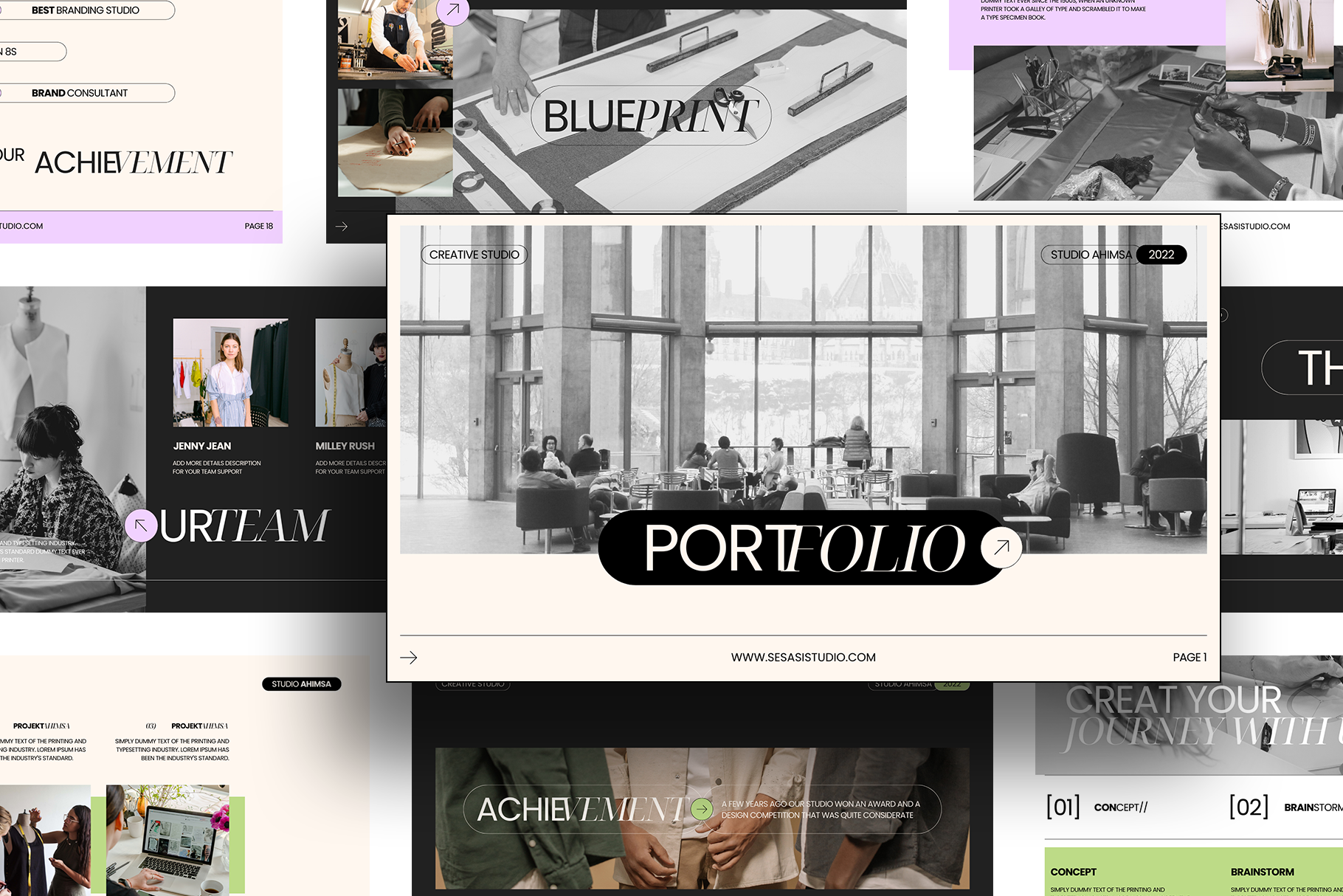 Ahimsa Portfolio Creative Studio