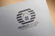 World House Logo, a Branding & Logo Template by Josuf Media