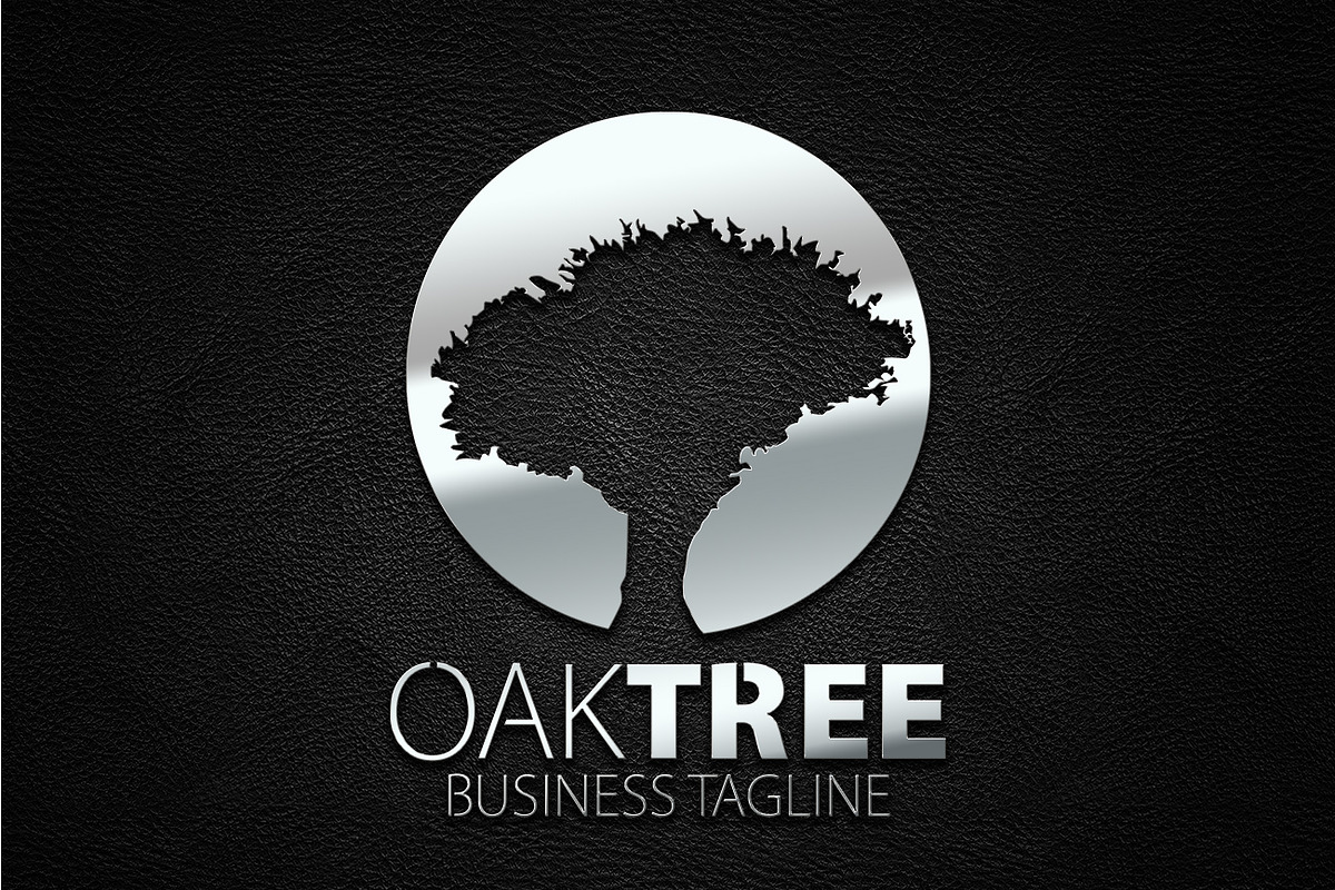 Oak Tree Logo, a Branding & Logo Template by essegraphic