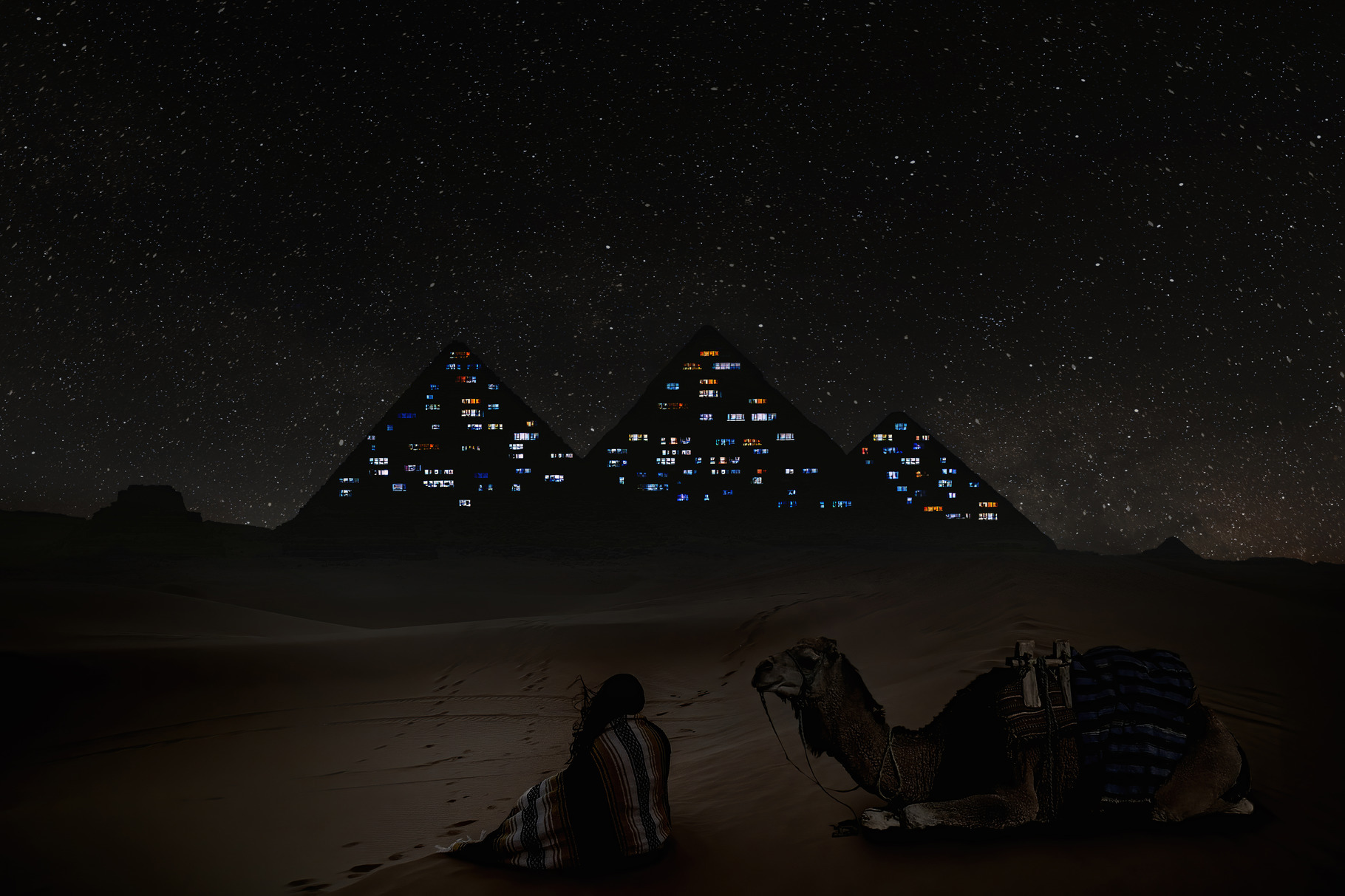 Futuristic great pyramid in Egypt, an Architecture Photo by Shootdiem ...