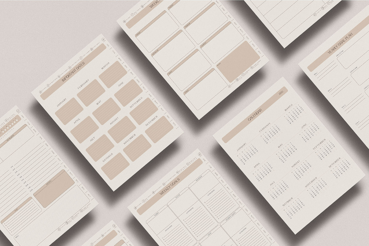 Undated Digital Planner | GoodNotes