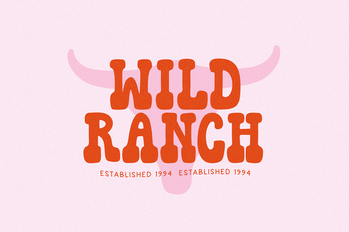 Howdy Honey | Retro Western Font, a Font by KA Designs | howdy retro ...
