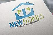 New Homes Logo | Branding & Logo Templates ~ Creative Market