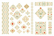 Set of ornamental forms | Creative Market