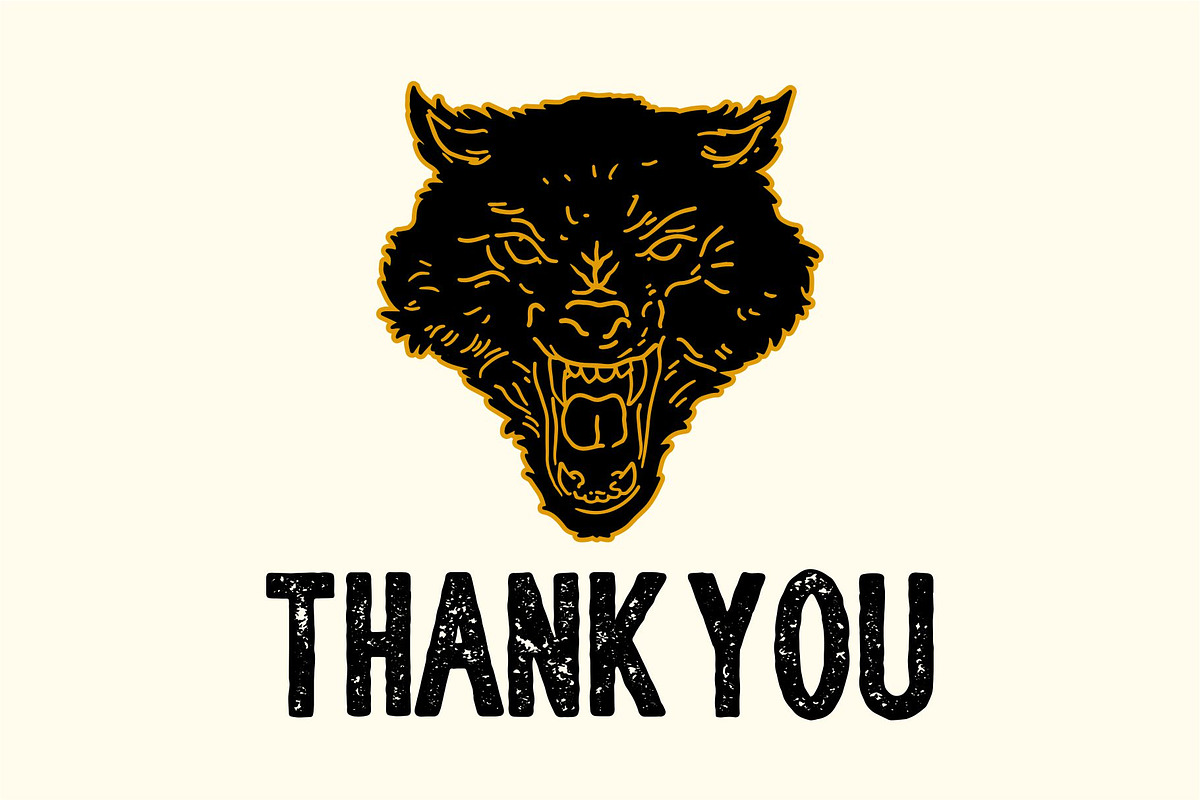 Wolf Gang - Vintage Typeface, a Script Font by Fateh.Lab