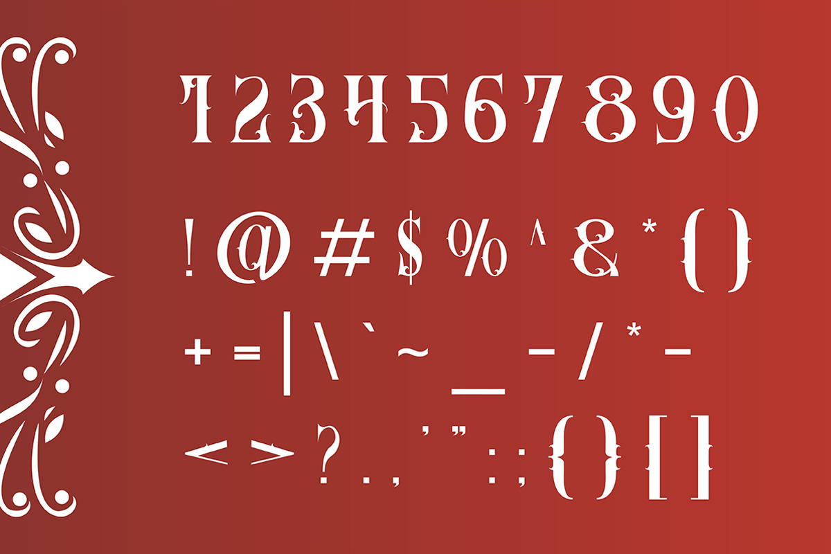 Macron | Vintorian Font, a Blackletter Font by Muntab_Art