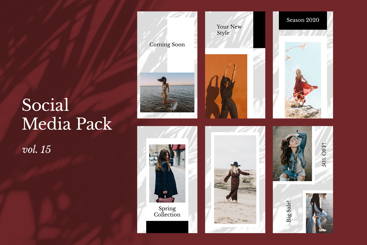 Social Media Pack - Vol.15, a Social Media Template by uispot