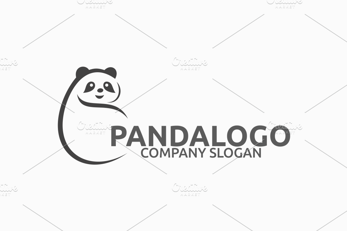Panda Logo, a Branding & Logo Template by Brandlogo