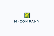 M company logo, a Branding & Logo Template by Vitalliy