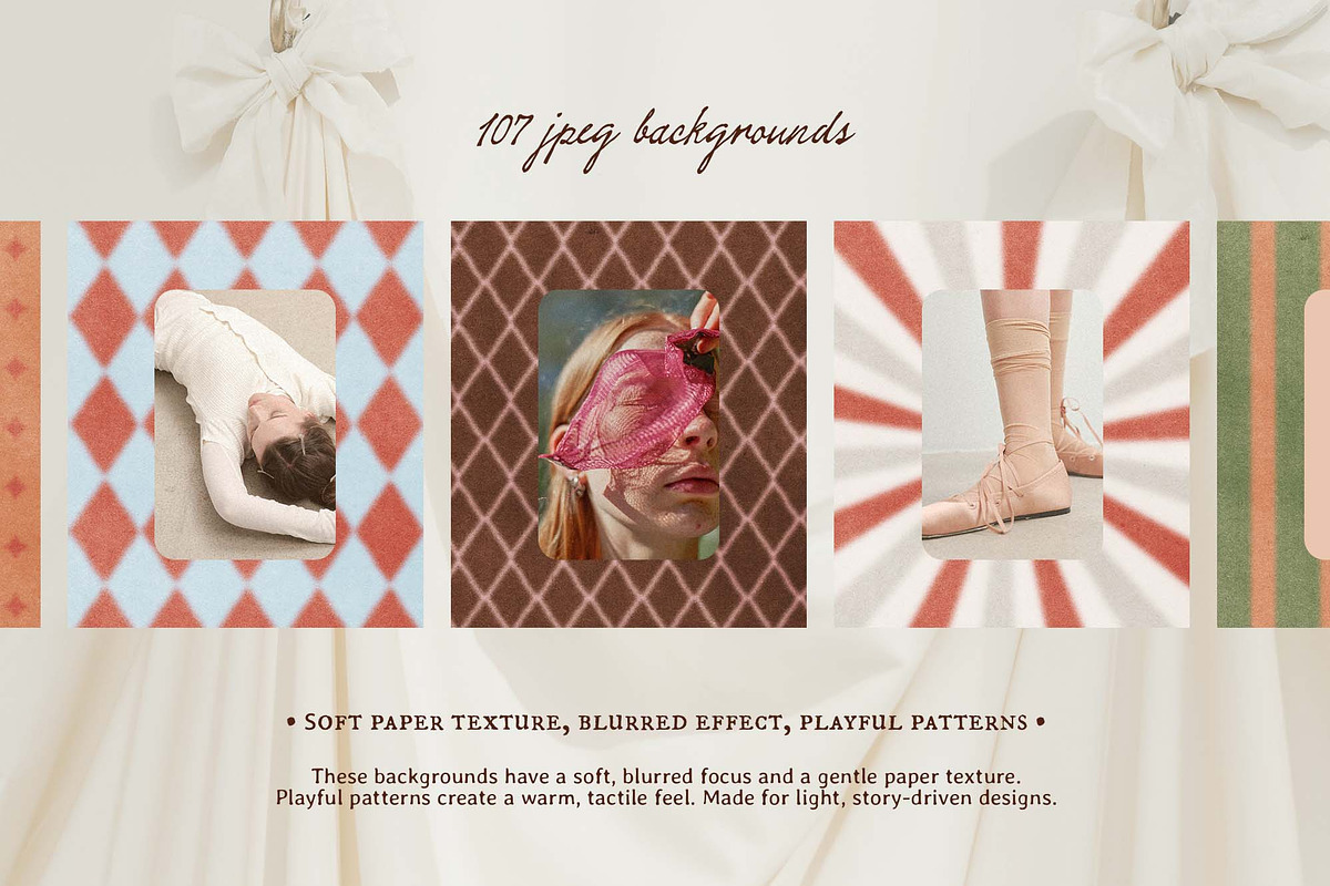 Soft Circus - playful backgrounds
