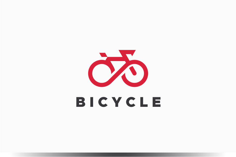 Infinity Bicycle Logo, a Branding & Logo Template by yopie