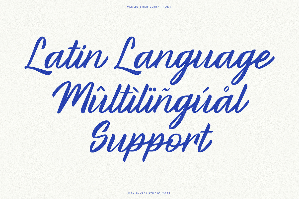 Vanquisher - Classic Script Font