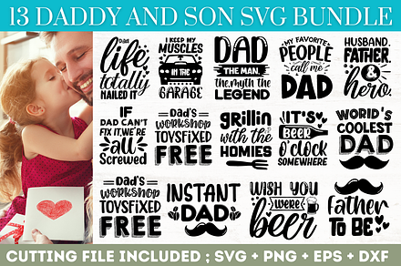 Father's SVG Bundle