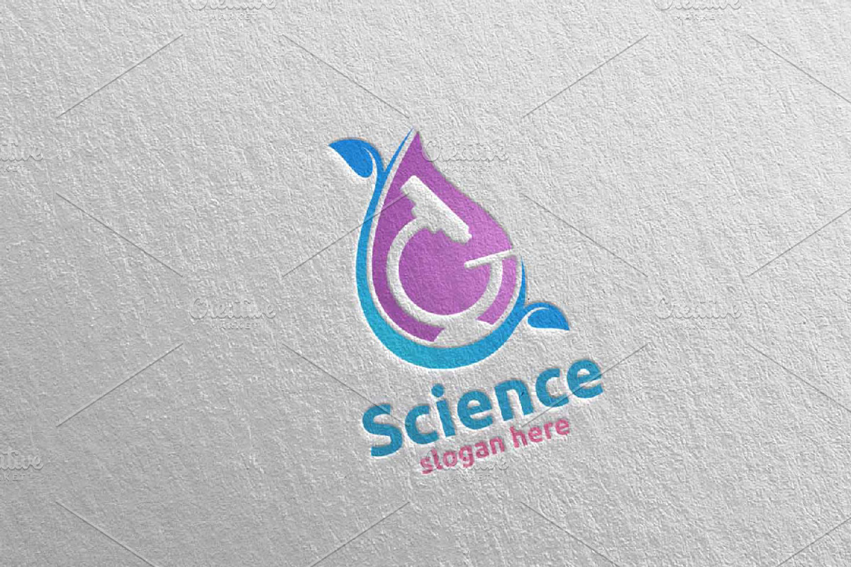 Science and Research Lab Logo 10, a Branding & Logo Template by denayunebgt