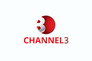 Channel 3 Logo, a Branding & Logo Template by Maraz Logo