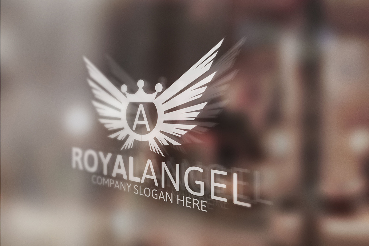 Angel Royal logo, a Branding & Logo Template by Josuf Media