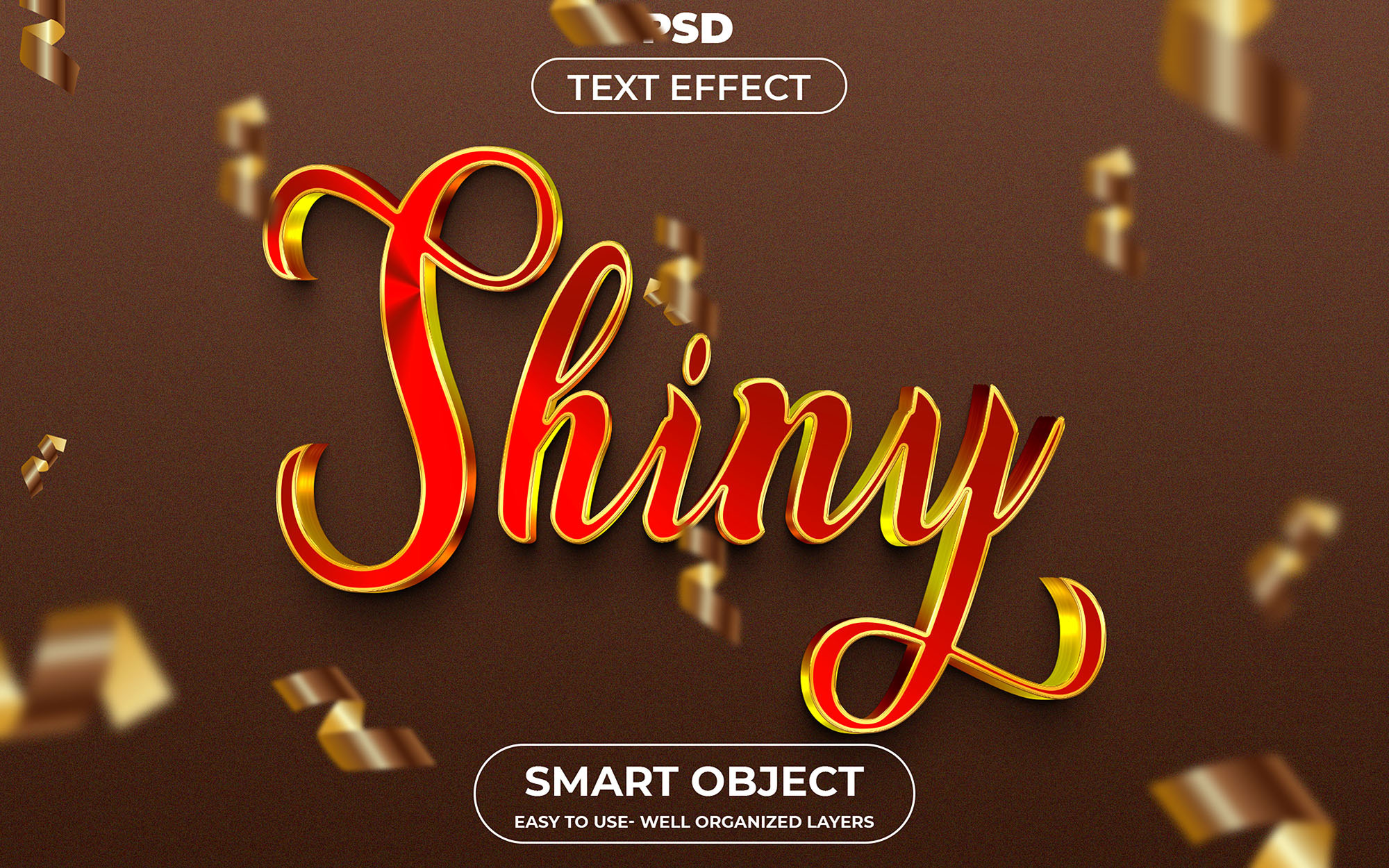 Shine 3D Editable psd Text Effect, an Action Add-On by Md Jahidul99