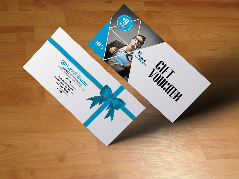 Multi Use Business Gift Voucher | Card Templates ~ Creative Market