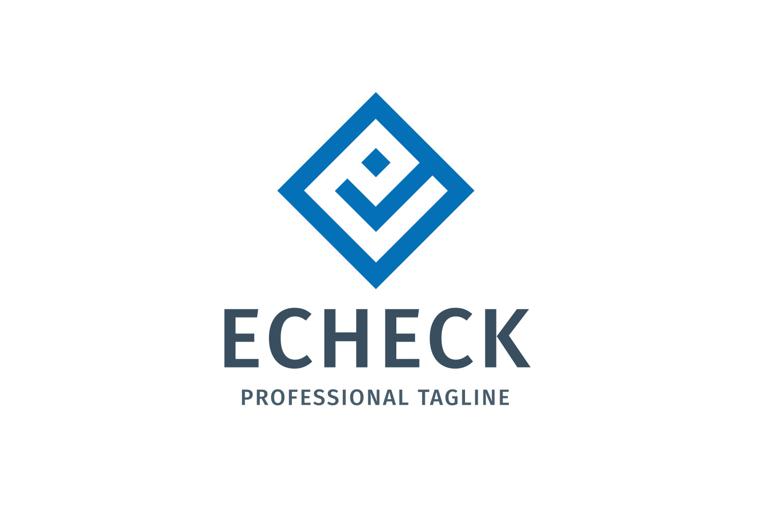 Echeck - Letter E Logo, a Branding & Logo Template by Design_Planet