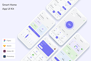 Smart Home App UI Kit, an UI Kit Template by Betush