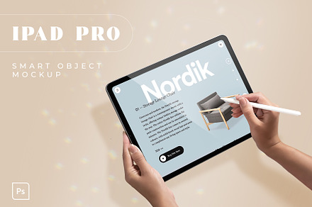 Realistic iPad & iPad Mini Mockups, an iPad Mockup by SparkleStock