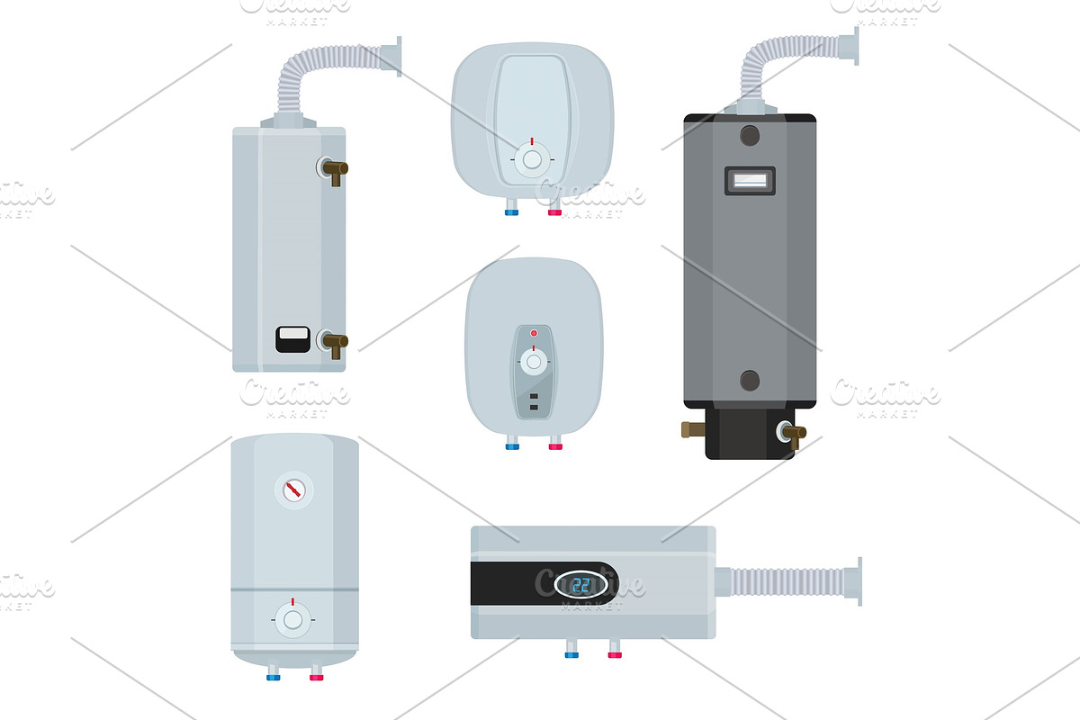 Water boiler. Household modern, a Background Graphic by Onyx