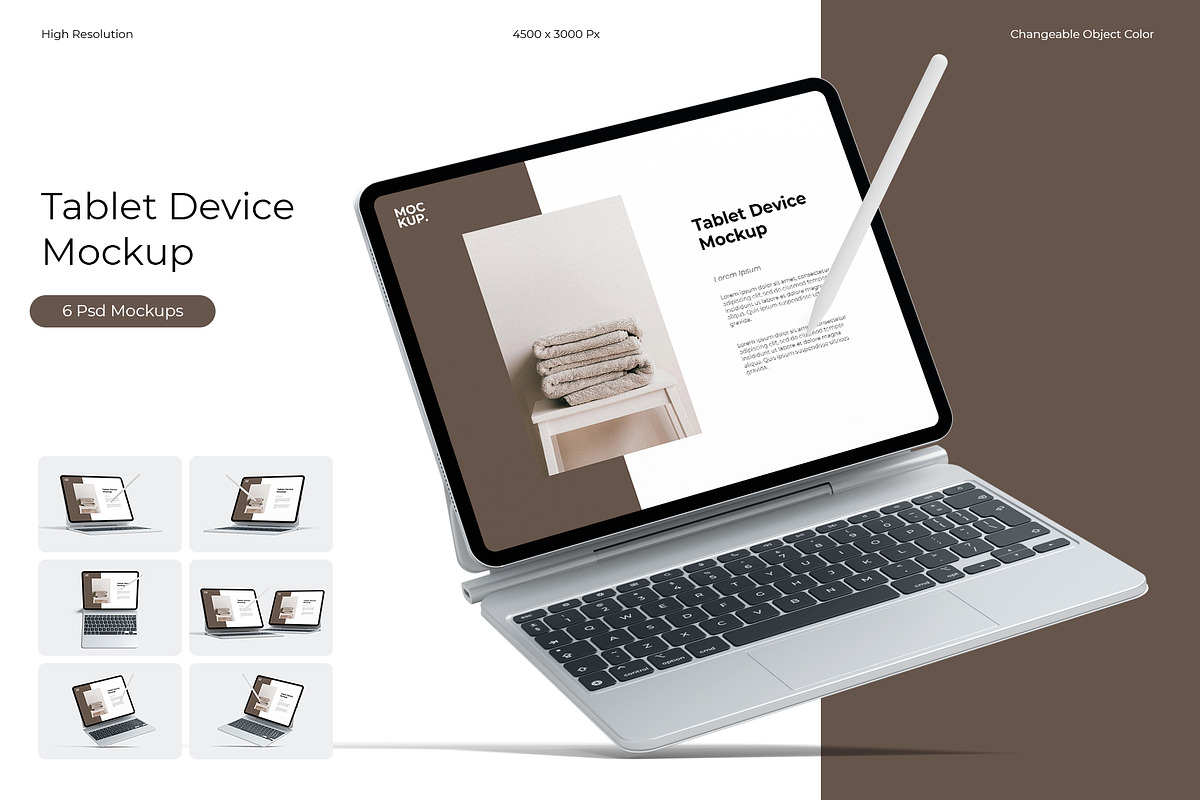 Tablet Device Mockup, an iPad Mockup by Rizky Audymas