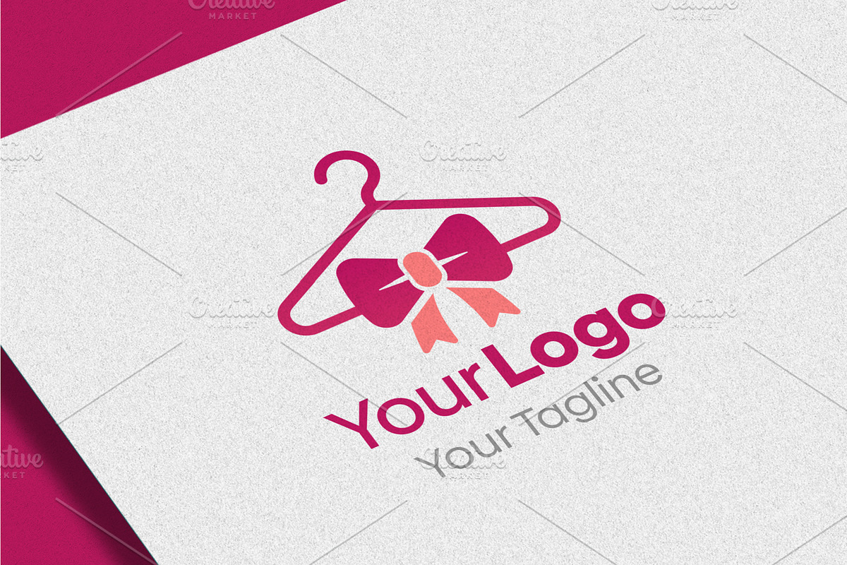 Cute Fashion Logo Template