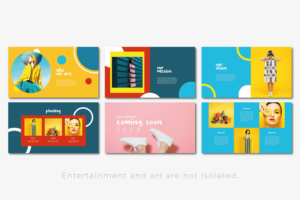 Pastel - Powerpoint Template, a Presentation Template by Collaborg Studio