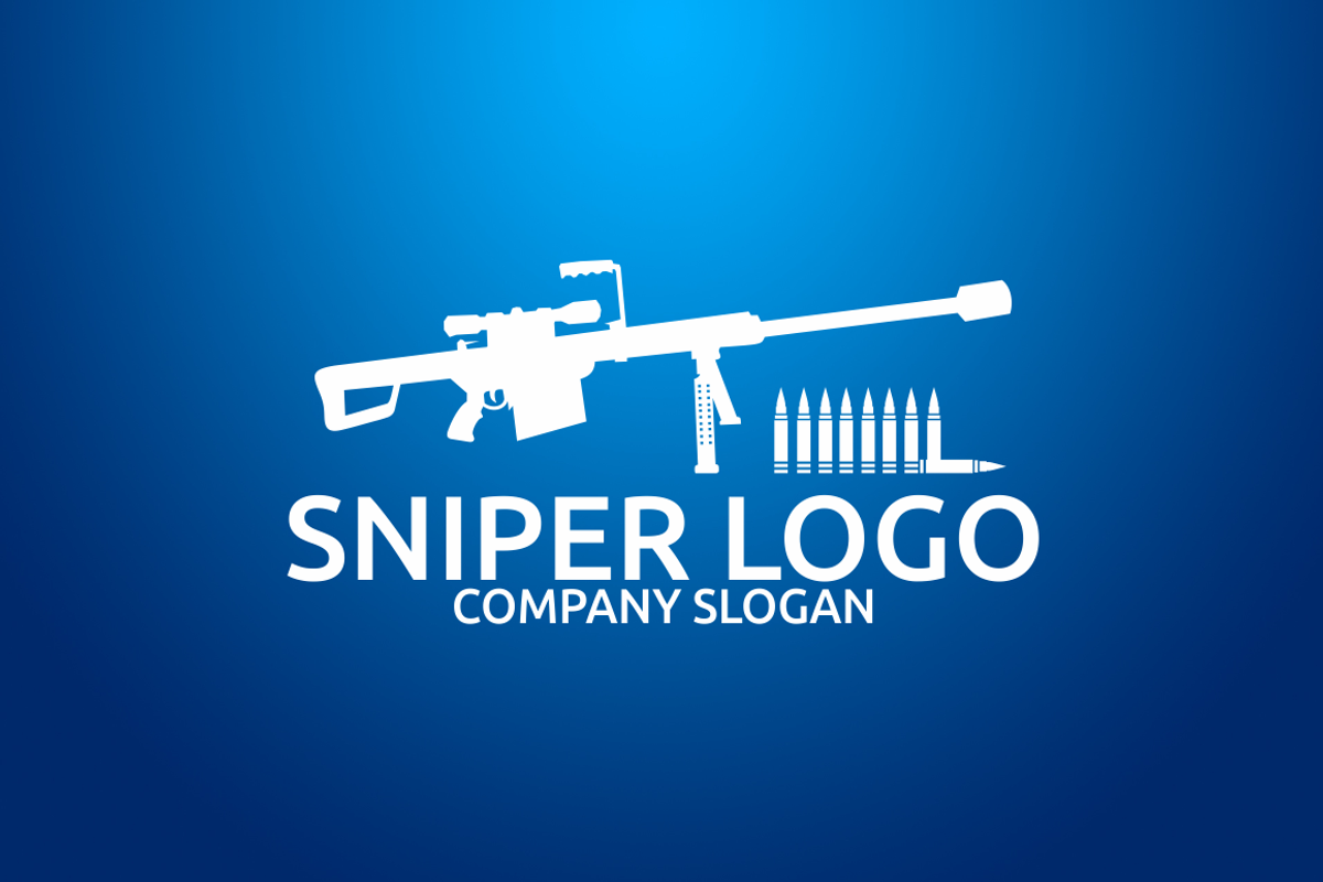 Sniper Logo, a Branding & Logo Template by Brandlogo