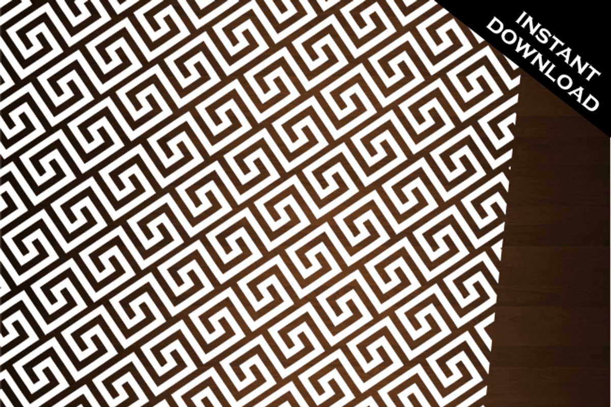 51 Piece Greek Key Digital Paper Kit, an Object Graphic by The Geekery ...