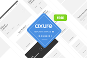 Axure responsive Ecommerce template3, a Wireframe Template by Humble UX