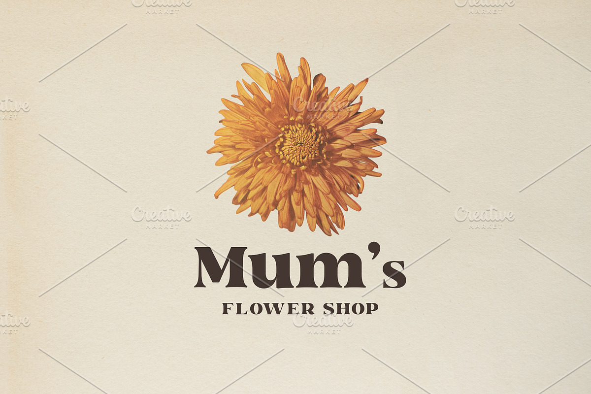 Retro Perennial Vintage Floral PNGs, an Object Graphic by Ashley ...