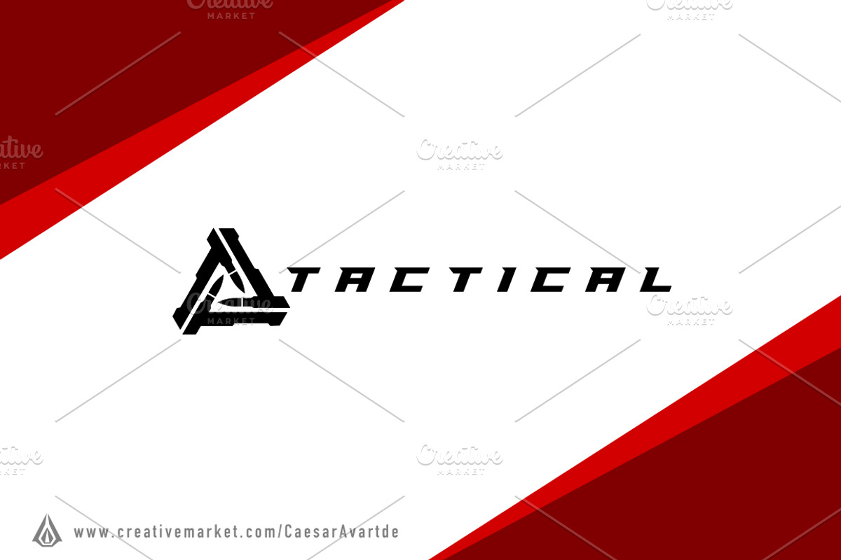 Tactical Logo Template, a Branding & Logo Template by Avartde Creative