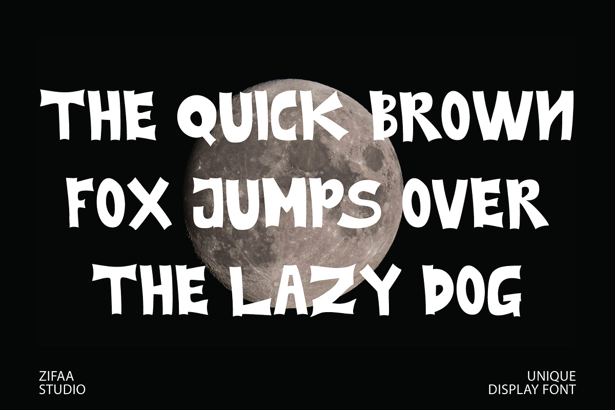 Kentaz Unique Display Font, a Handwritten Font by Eltypesstudio