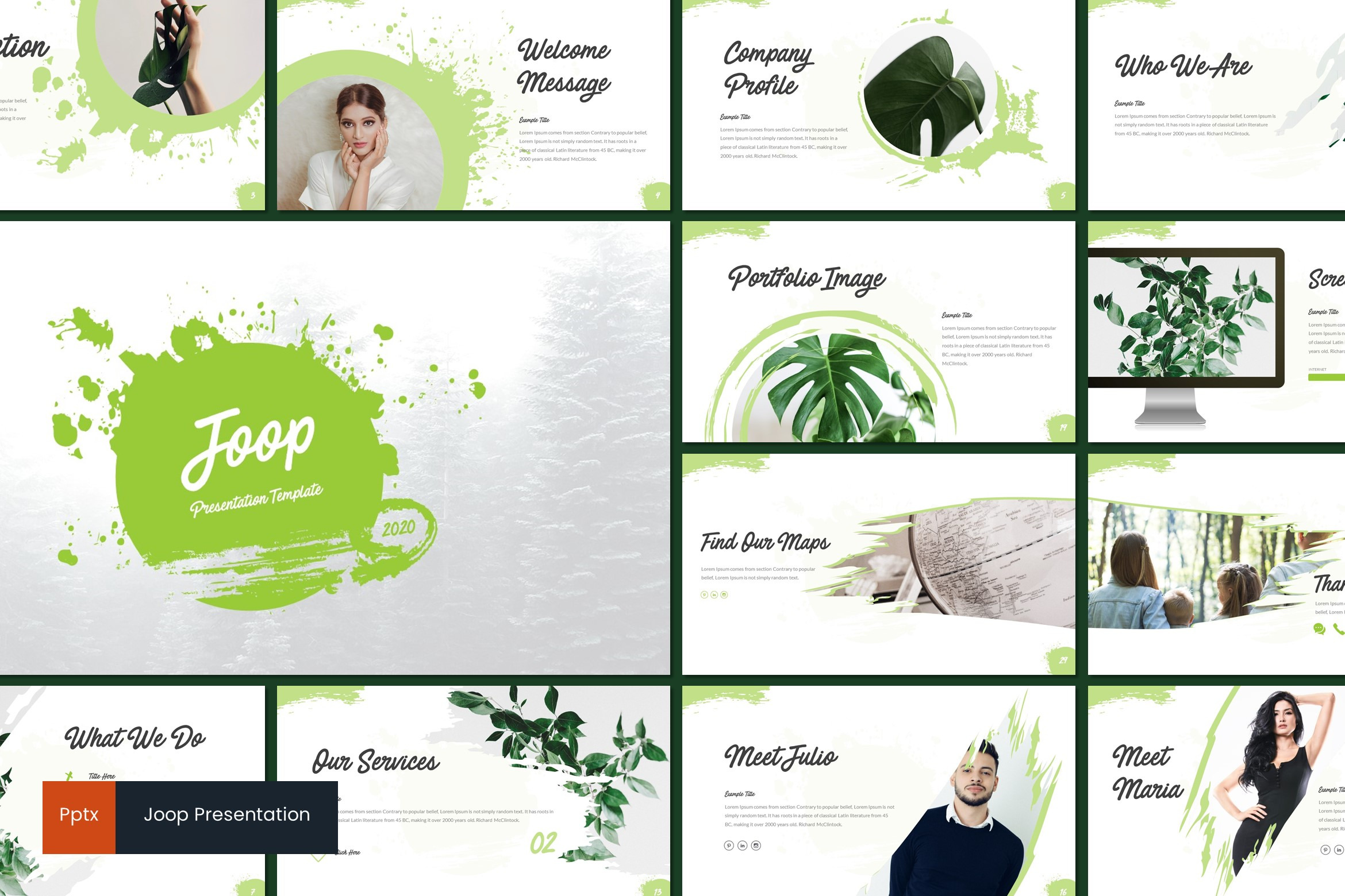 Joop - Powerpoint Template, a Presentation Template by inspirasign